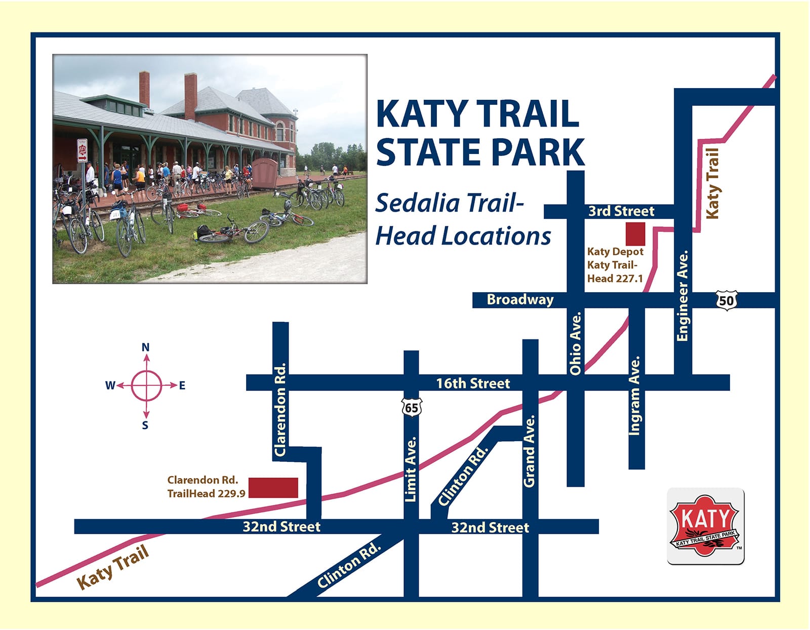Sedalia Katy Depot Trailhead